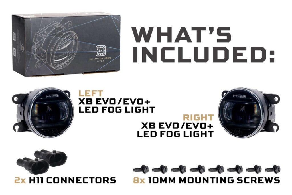 Morimoto XB Evo+ Fog Lights: Type S - Winnipeg HID