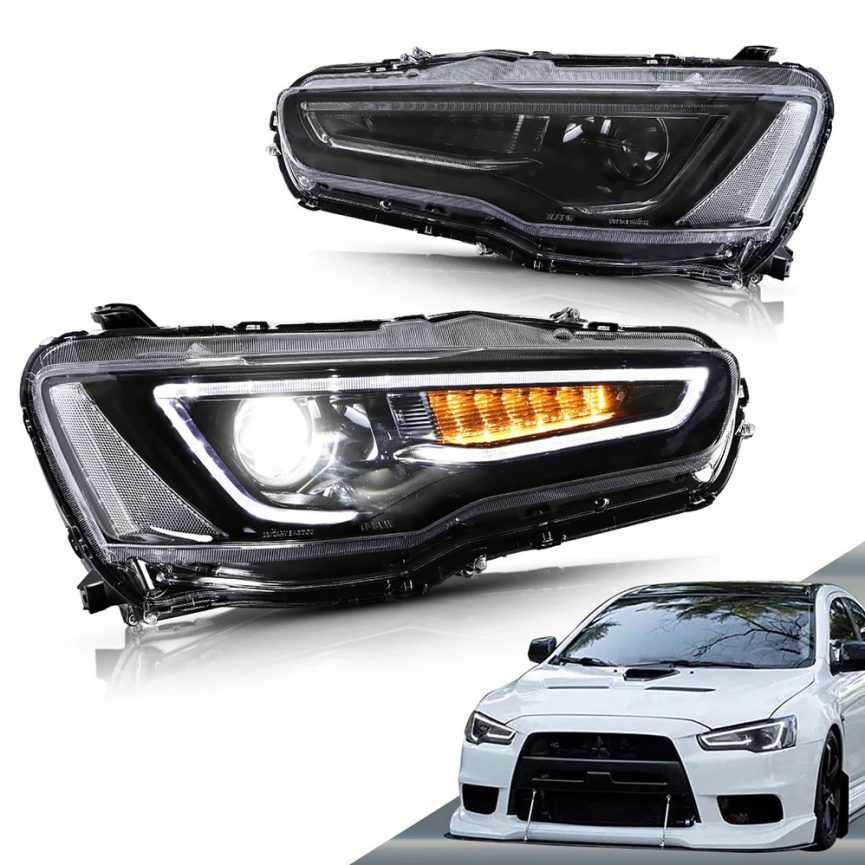 VLAND Projector Headlights For 2008-2017 Mitsubishi Lancer - Winnipeg HID