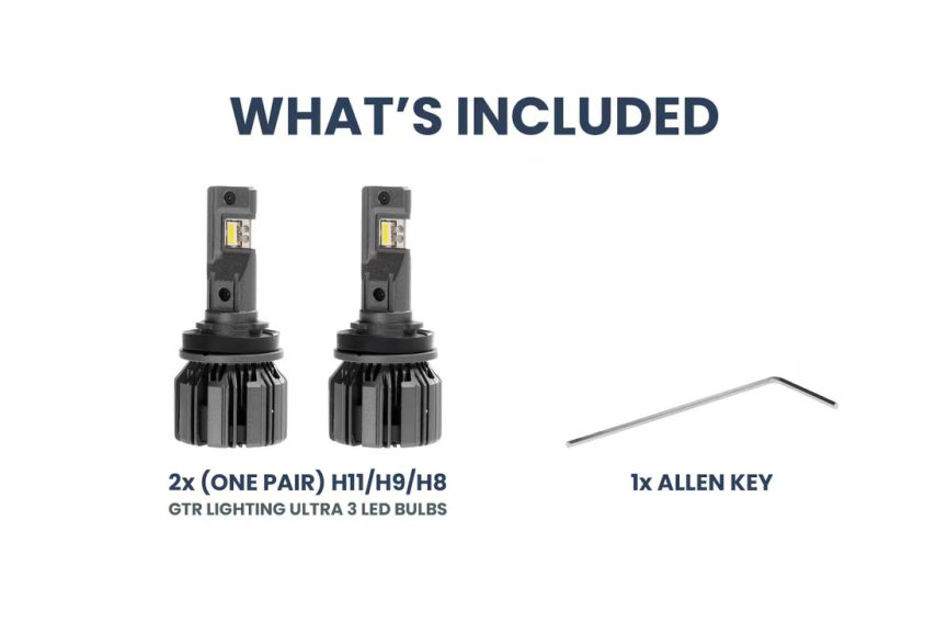 H11: GTR Lighting Ultra 3.0 LED Bulbs - Winnipeg HID