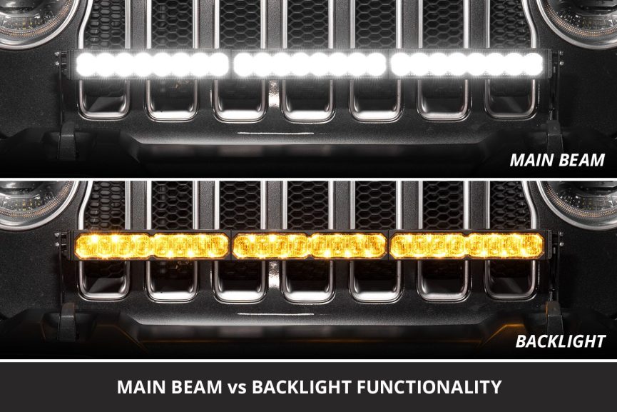 Diode Dynamics 2020-2026 Jeep Gladiator SS30 Bumper LED Lightbar Kit ...