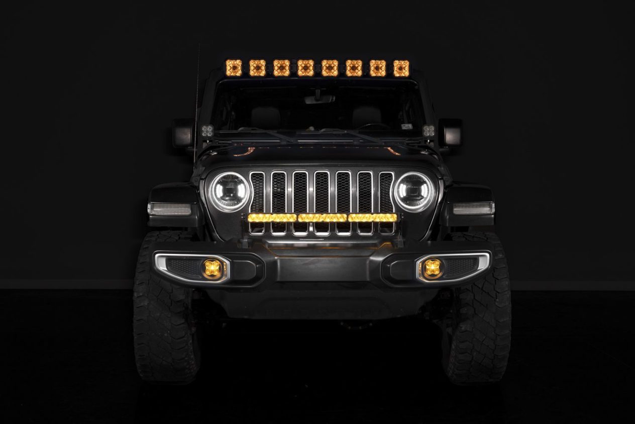Diode Dynamics 2020-2026 Jeep Gladiator SS30 Bumper LED Lightbar Kit ...