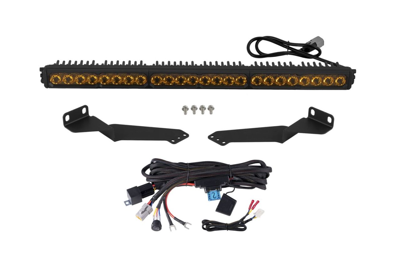 Diode Dynamics 2016-2023 Toyota Tacoma SS30 Stealth Light Bar Kit ...